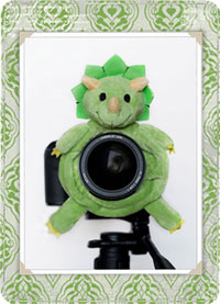 The Camera Bag: Shutter Hugger stuffed toy camera accessory for child ...