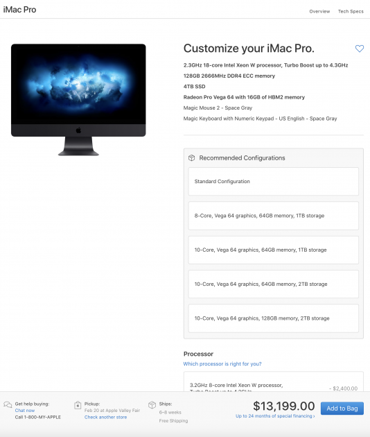 As expensive as a fully-loaded iMac Pro is, it’s actually well-priced ...