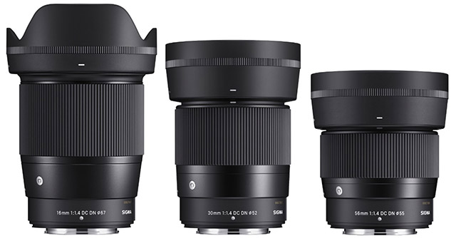 Sigma releases trio of F1.4 primes for Fujifilm X Mount, Sigma’s first ...