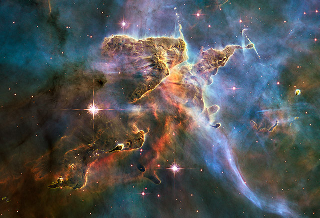 Stunning stellar nursery: A close-up look at the star-forming region of ...