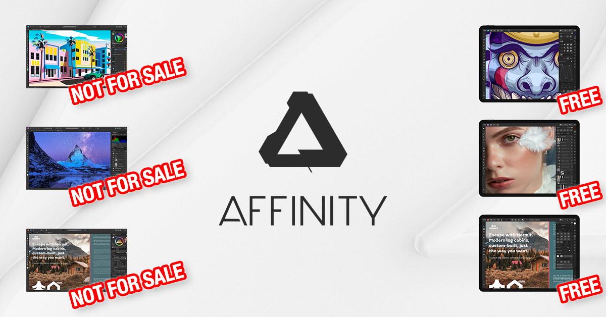 Amidst 'Big Changes,' Affinity Gives Away iPad Apps While Halting Sales on Desktop - Imaging ...